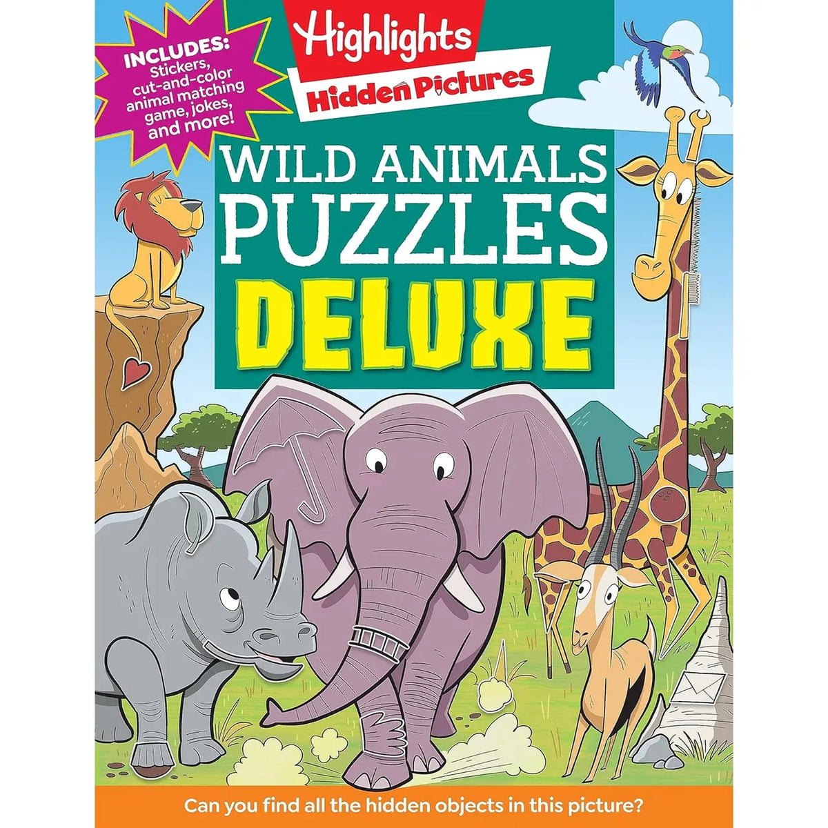 Wild Animals Puzzles Deluxe – Park Street Books & Toys