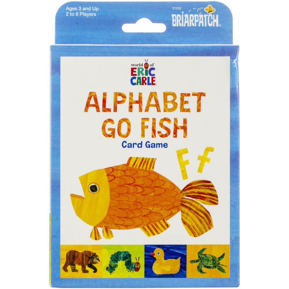 Briarpatch Eric Carle Alphabet Go Fish Card Game – Park Street Books & Toys