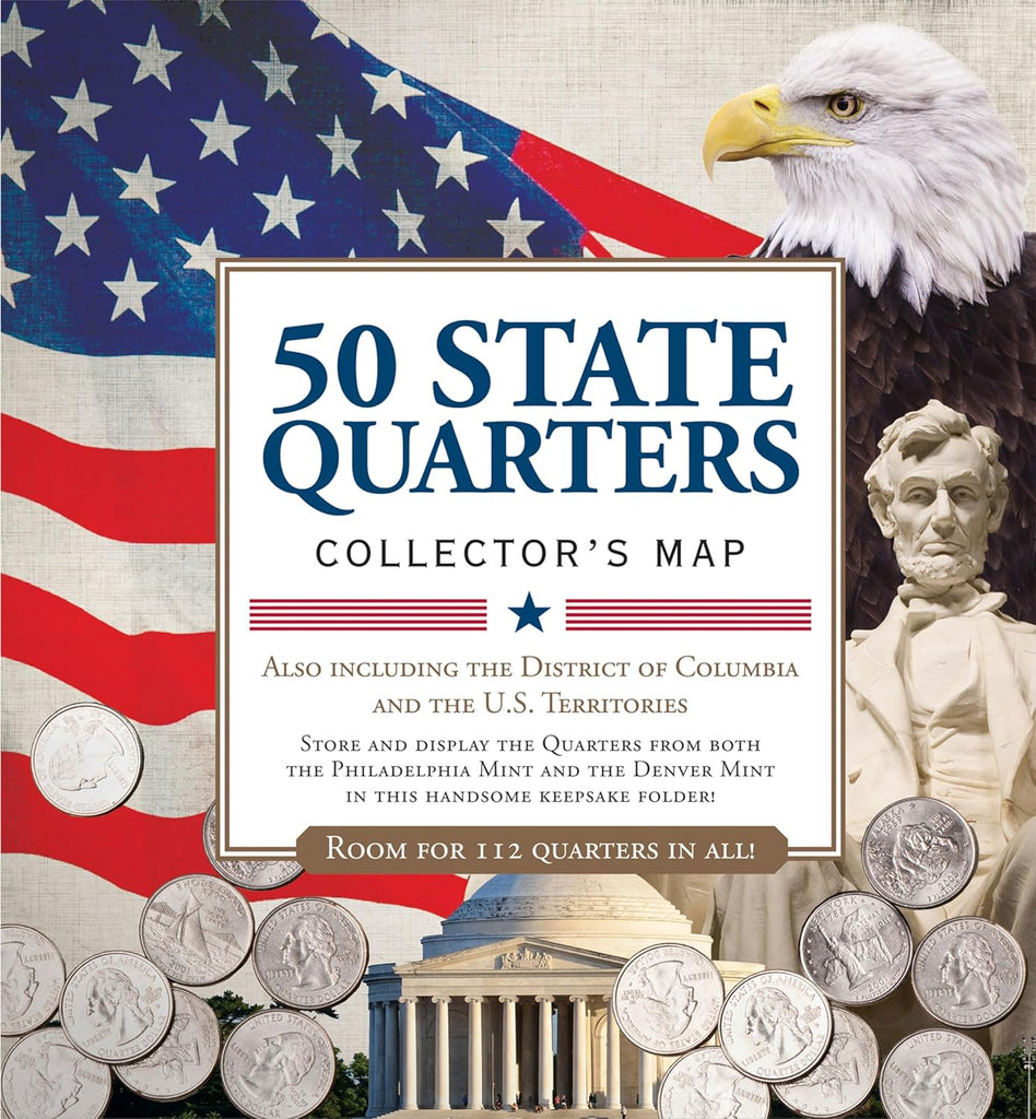 50 State Quarters Map – Park Street Books & Toys