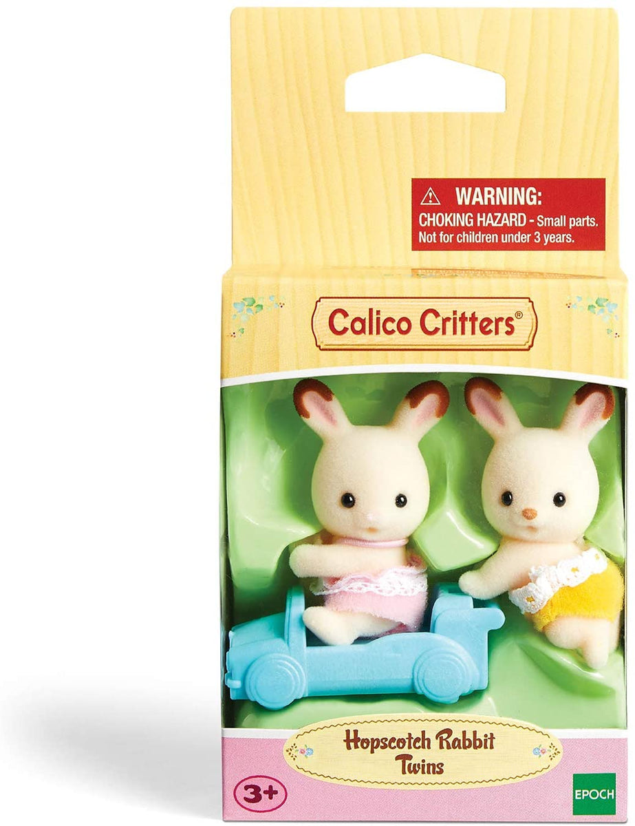 Calico Critters Hopscotch Rabbit Twins – Park Street Books & Toys